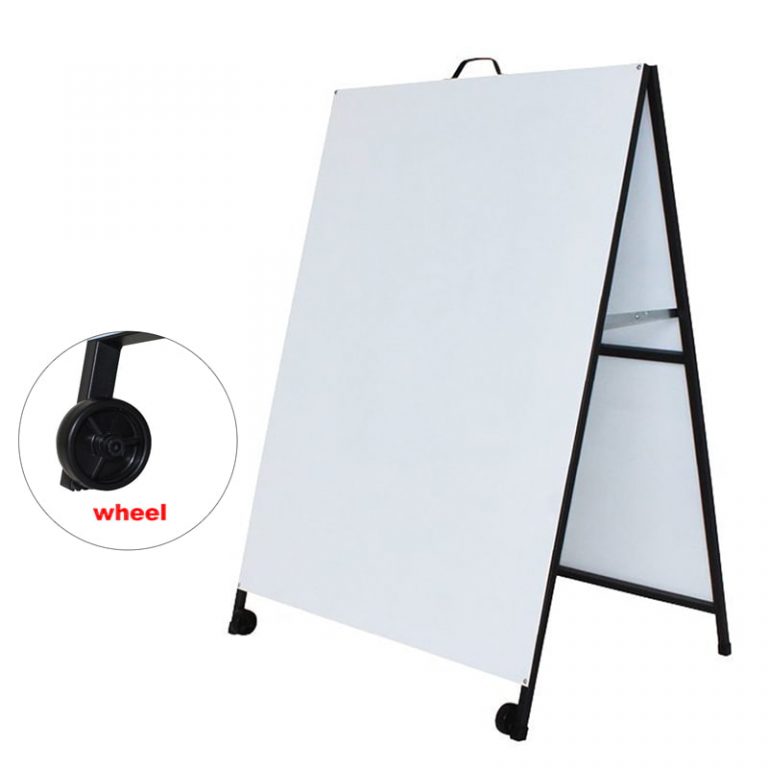 A Frame Sign with Custom Whiteboard Area 600x900mm | Grace Sign