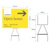Real Estate Open Home Corflute Sign with Ground Spike | Grace Sign