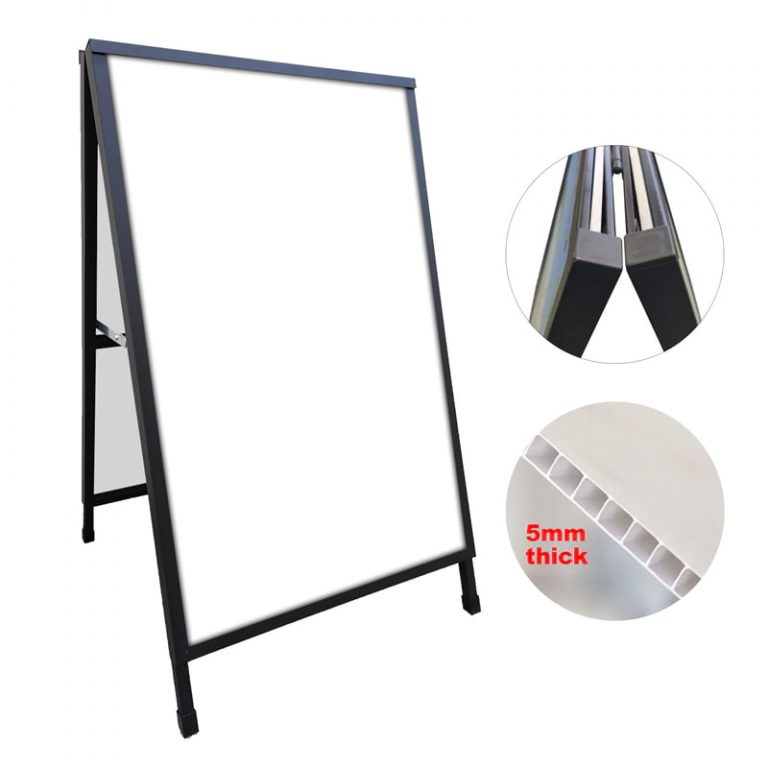 Blank A Frame Sign, Corflute Insert A-Frame 600x900mm | Grace Sign