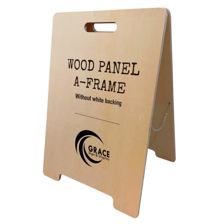 A Frame Sign with Custom Whiteboard Area 600x900mm | Grace Sign