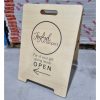 Wooden A Frame Signs, Wood Panel A-Frame, 590x790mm | Grace Sign